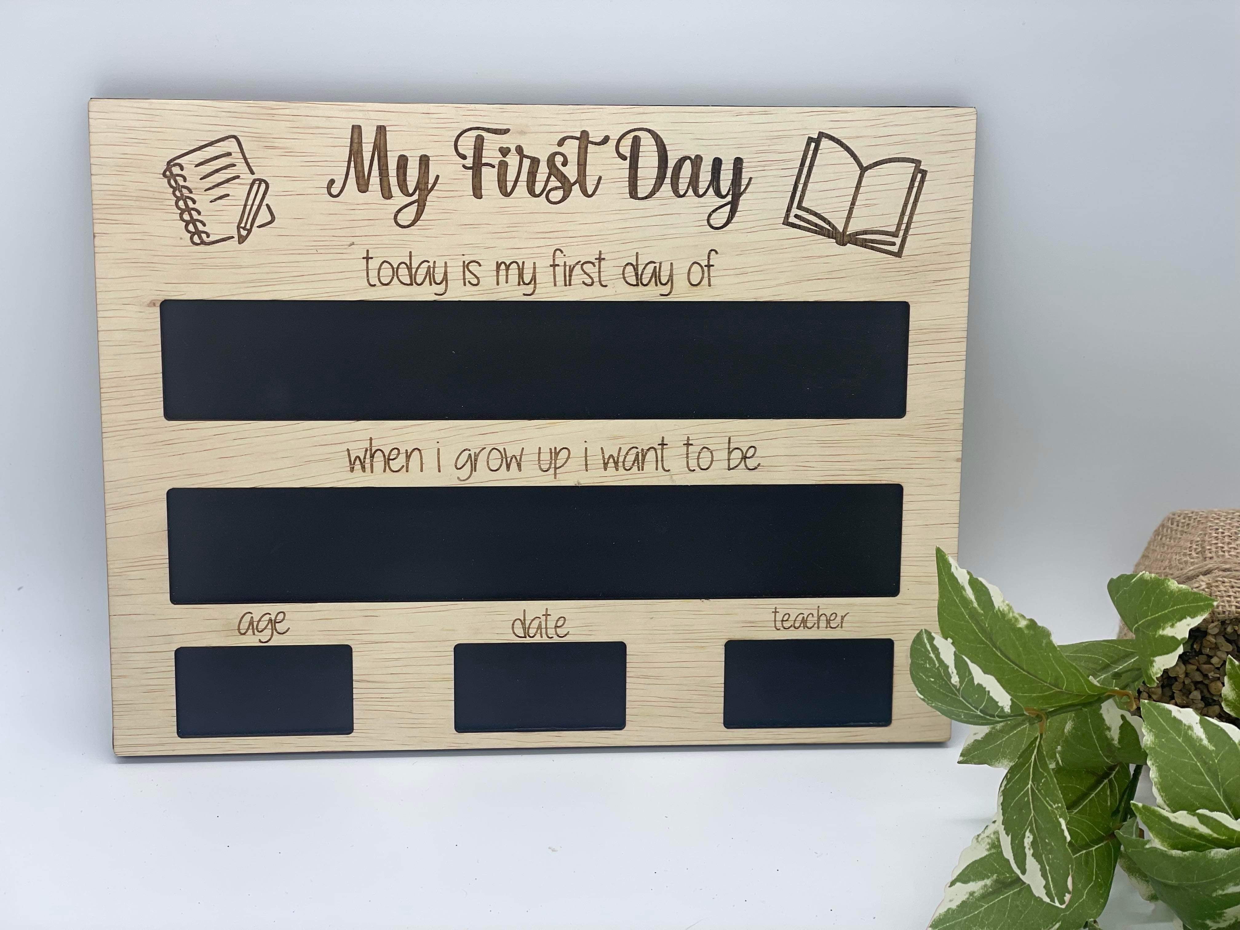Landscape Back To School Board – Bons blocks and laser crafts