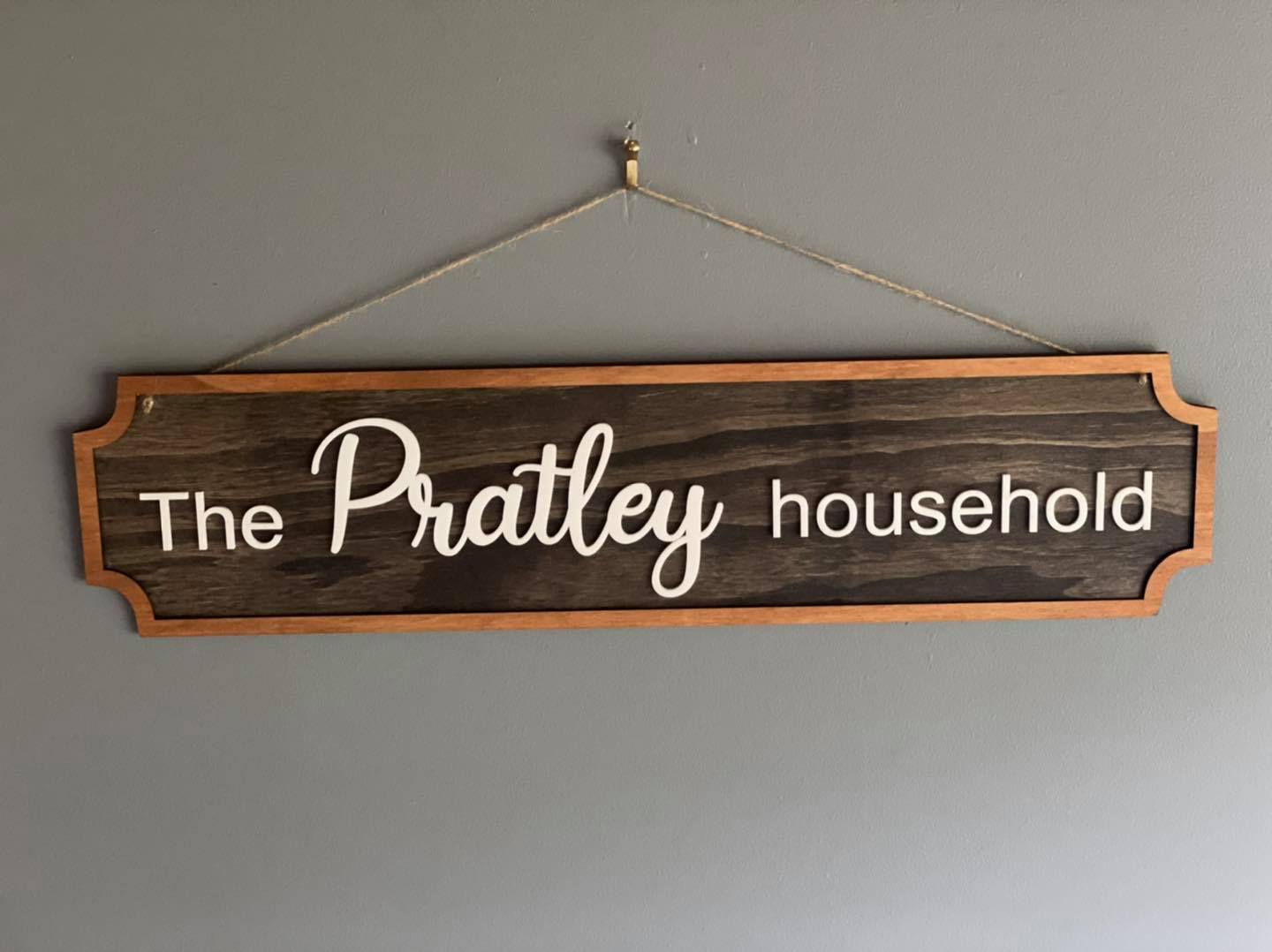 Welcome Sign – Bons blocks and laser crafts